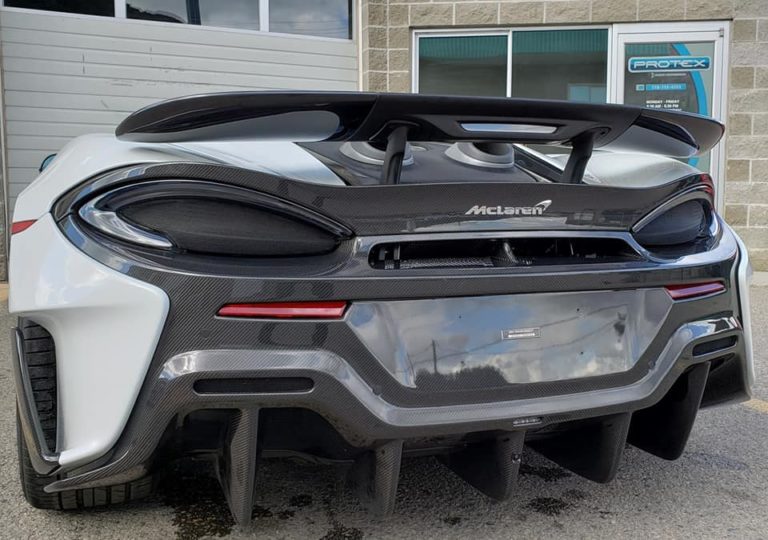 McLaren 600LT full paint protection wrap at Protex Kelowna